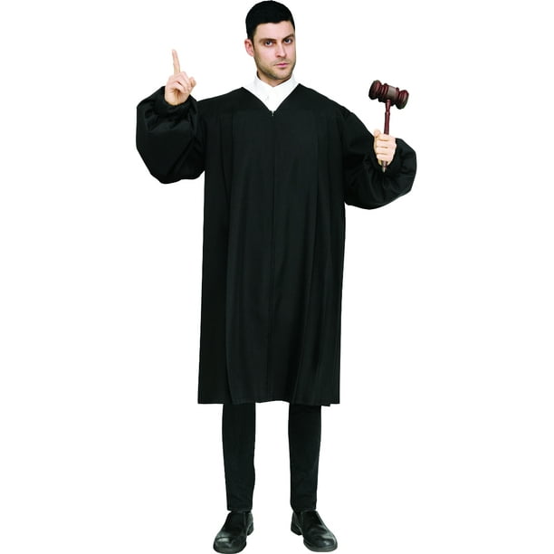 FunWorld Costumes Adult's Mens Supreme Court Judge Robe Costume ...