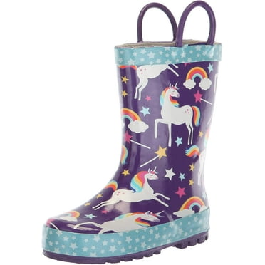 Infant Girls' Western Chief Ladybug Rain Boot Lucy the Ladybug 10 M ...