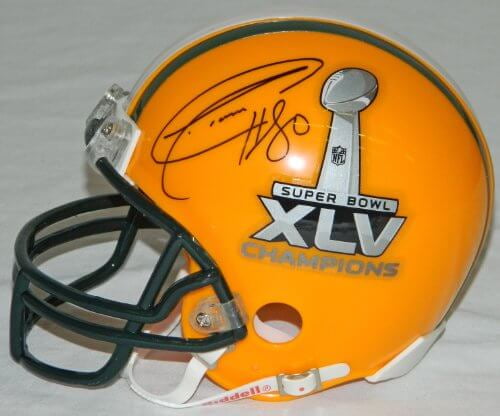 Donald Driver Signed Autographed Packers/SB XLV Champs Logo Riddell ...