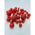 80 Floating Glitter Red Pearls - Including Water Gels & Kit for The ...