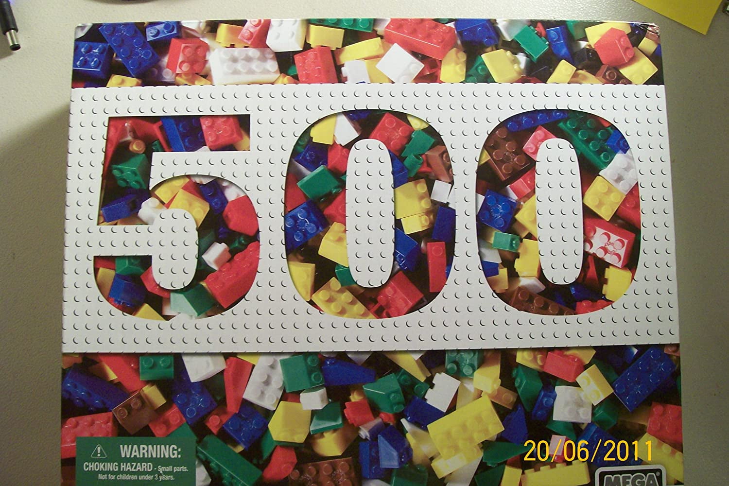 Mega Bloks 950 - Micro Bloks Value Set 500 Pieces Building Bricks ...