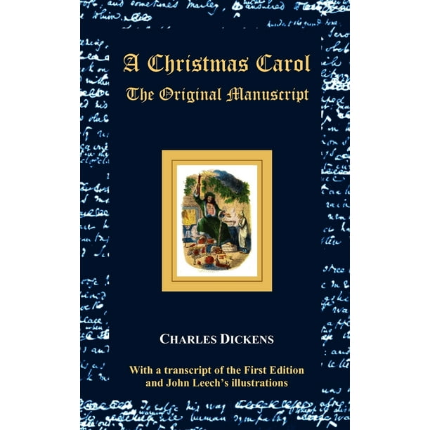 A Christmas Carol - The Original Manuscript - With Original ...