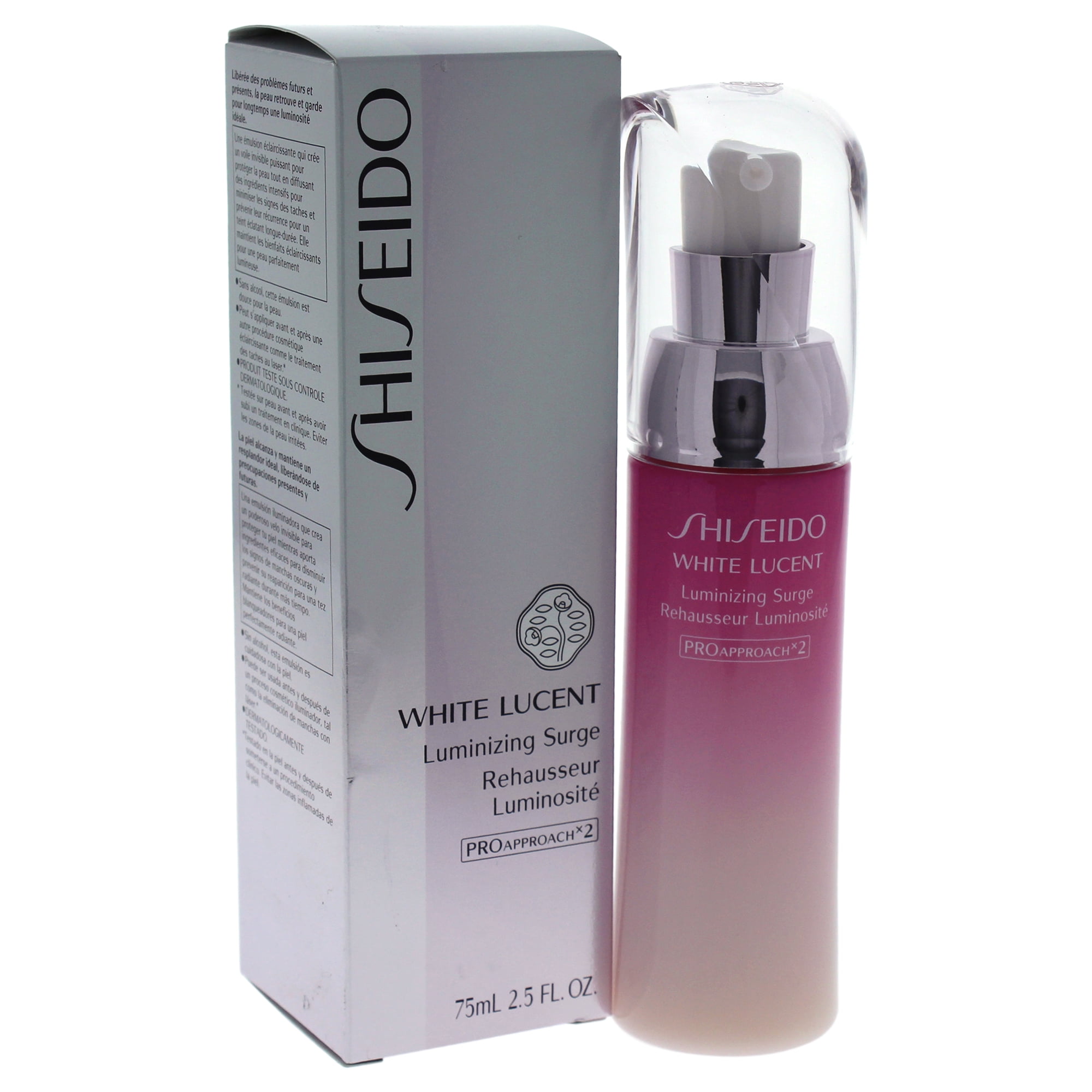 White Lucent Luminizing Surge by Shiseido for Women - 2.5 oz Emulsion ...