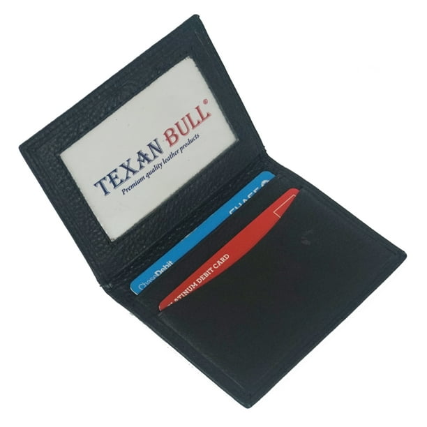 Mens Bifold Wallet Id Window
