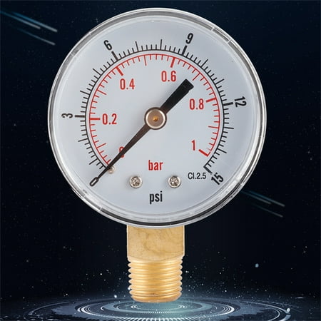 Dual Units High Accuracy Air Water Pressure Meter Tire Barometer ...