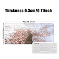 Autumn Tree Canopy Mouse Pad 31.5 x 11.82 inches Rubber Desk Mat with ...