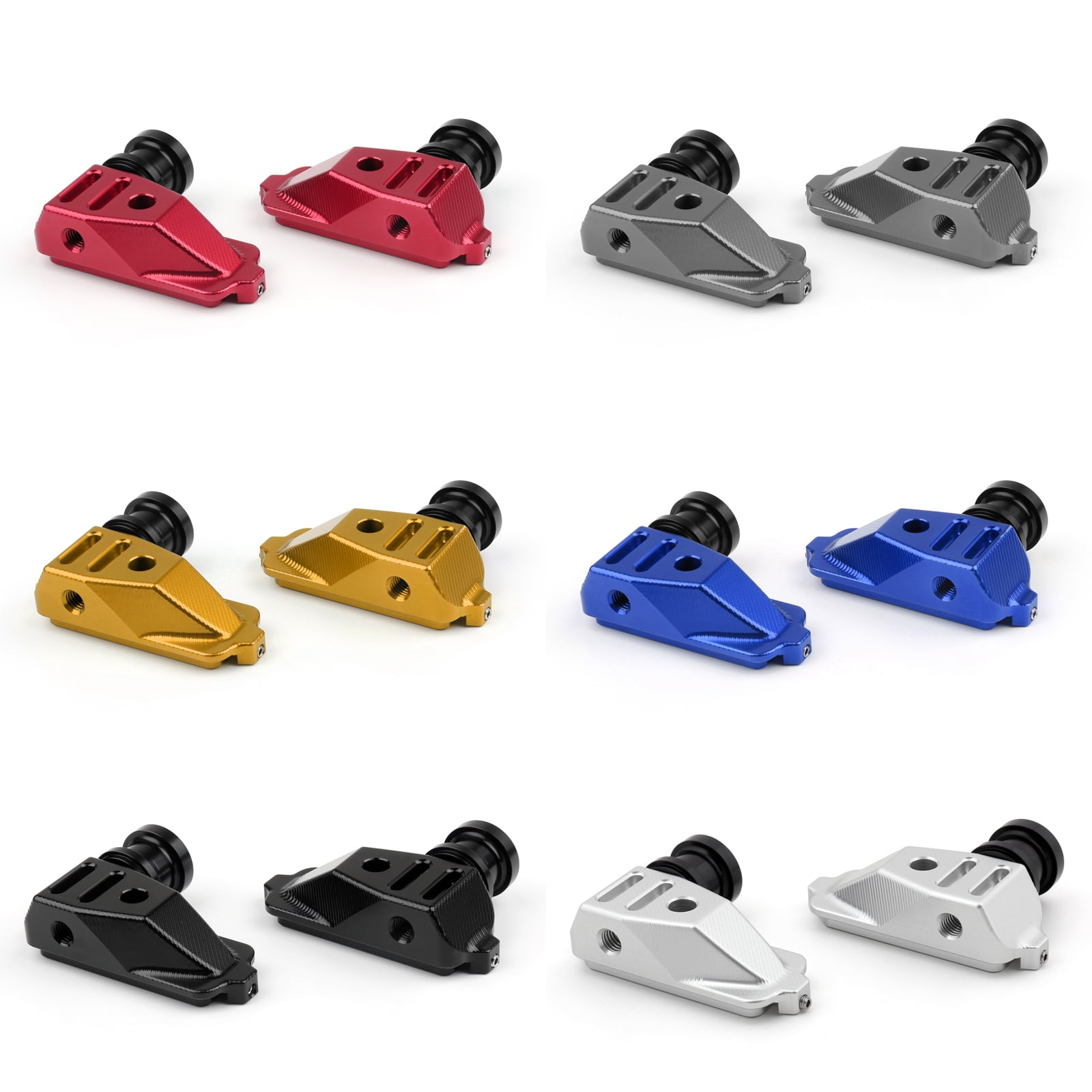 Motorcycle CNC Swingarm Spool Adapters / Mounts For Honda CBR500R 2014 ...