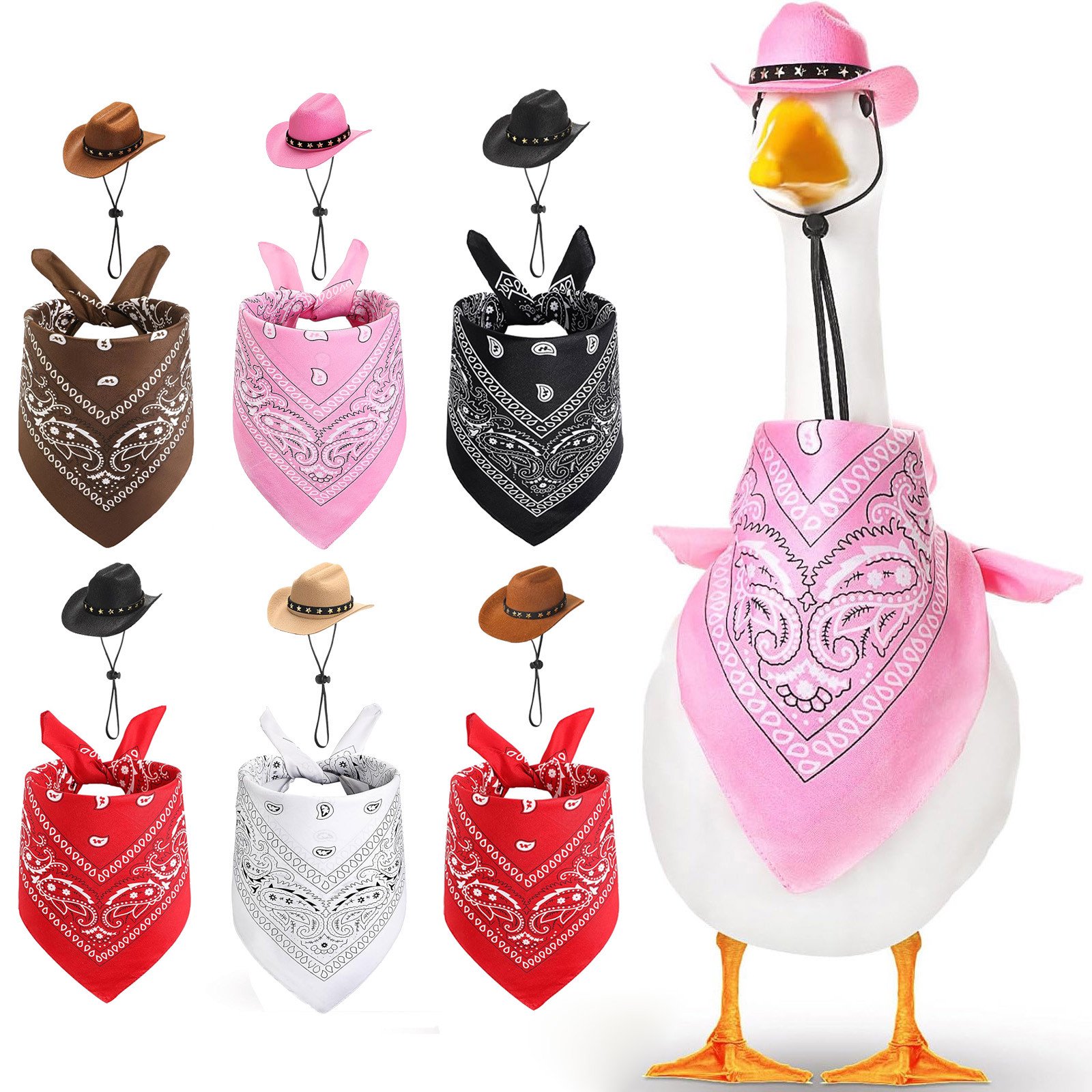 Click here for Onikri Western Cowboy Goose Outfit For 17-23 Inch... prices