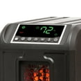 Lifesmart Warm Indoor 3 Element 1500W Quartz Infrared Electric Portable ...