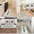 Laundry Room Rug Non slip Floor mats Farmhouse Large Laundry Rugs for ...