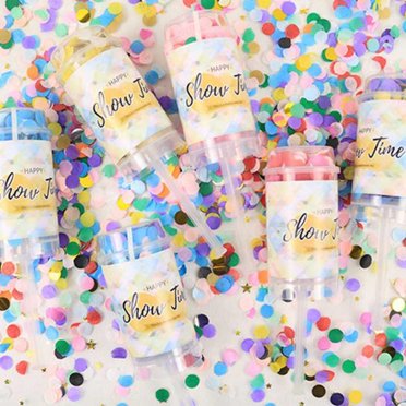 WAY TO CELEBRATE Multi-color Giant Champagne Confetti Popper - Walmart.com