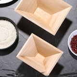 3 Pc Sushi Chinese Rice Balls Traditional Food Quadrangular Mould ...