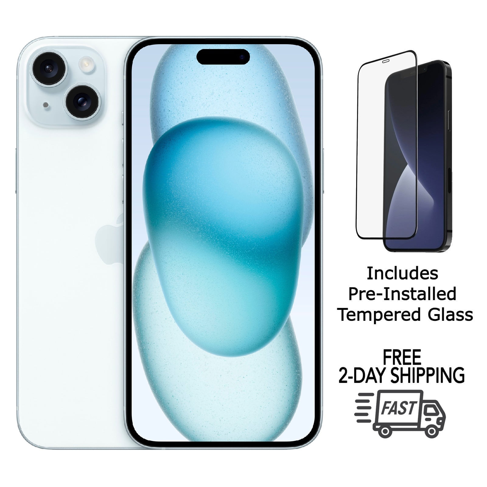Restored Apple iPhone 15 Plus A2847 (Fully Unlocked) 128GB Blue (Grade ...