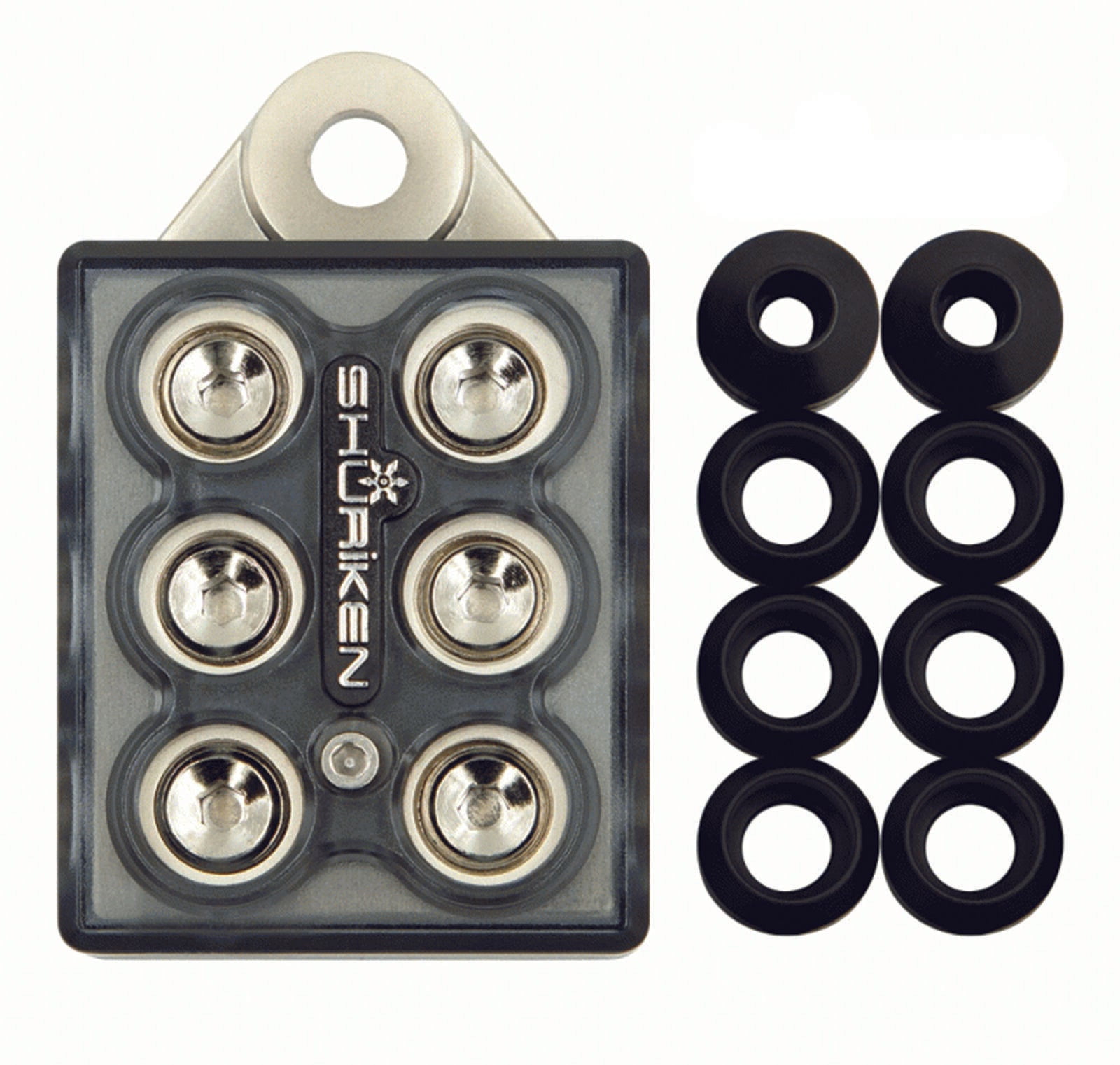 Shuriken Brass Bus Bar Setscrew Battery Terminal 0/4/8/10GA 6 Position ...