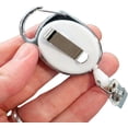 5 Pack - Premium Badge Reel with Carabiner & Belt Clip - Dual Clip ...
