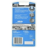 Gillette Sensor3 Cool Men's 3-Bladed Disposable Razor Pack of 3 ...