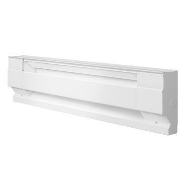 Cadet 49 in. Plug-in Portable Electric Baseboard Heater, White,120V w ...