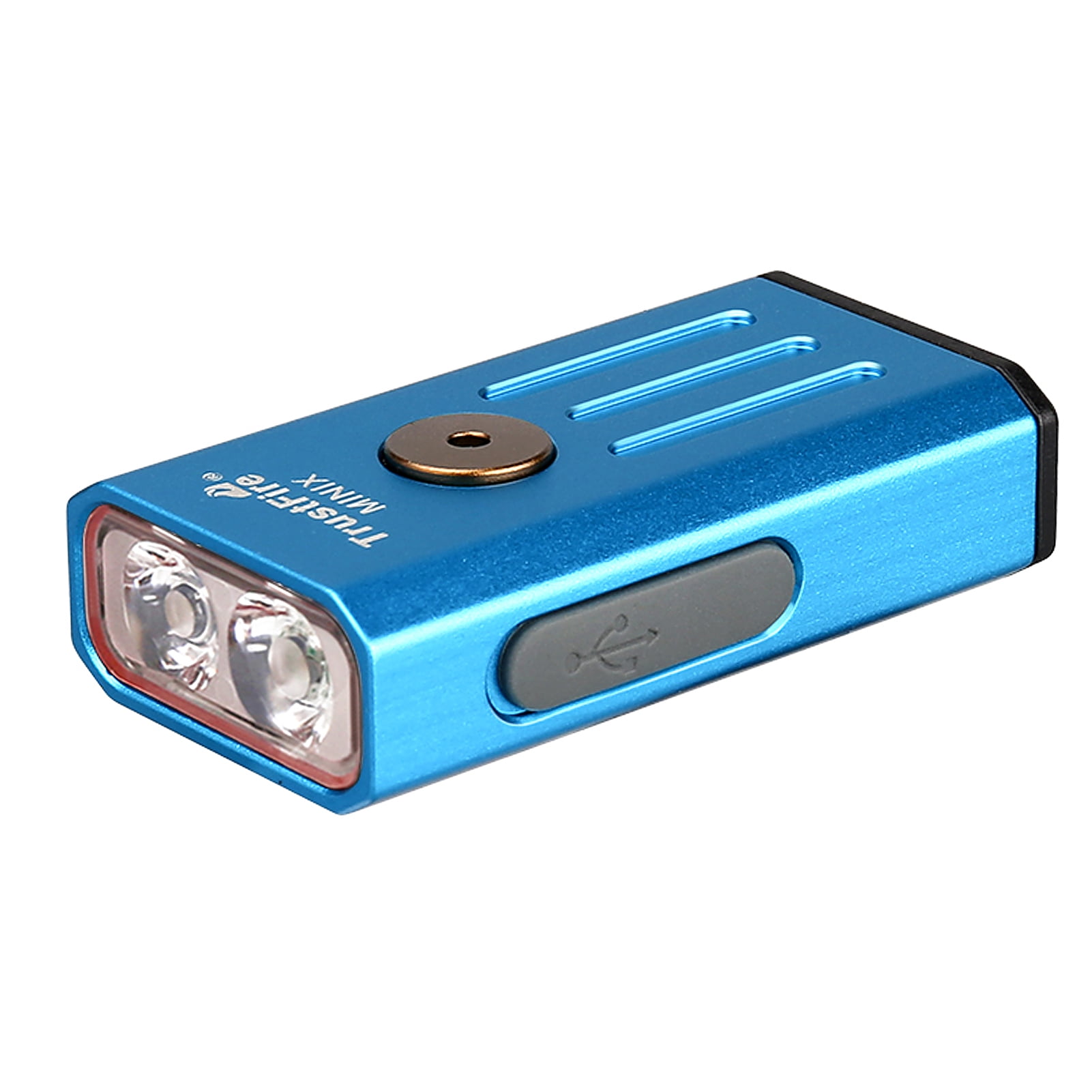 Mini linterna con luz UV/roja yeacher Lámpara de mano recargable IP66 ...