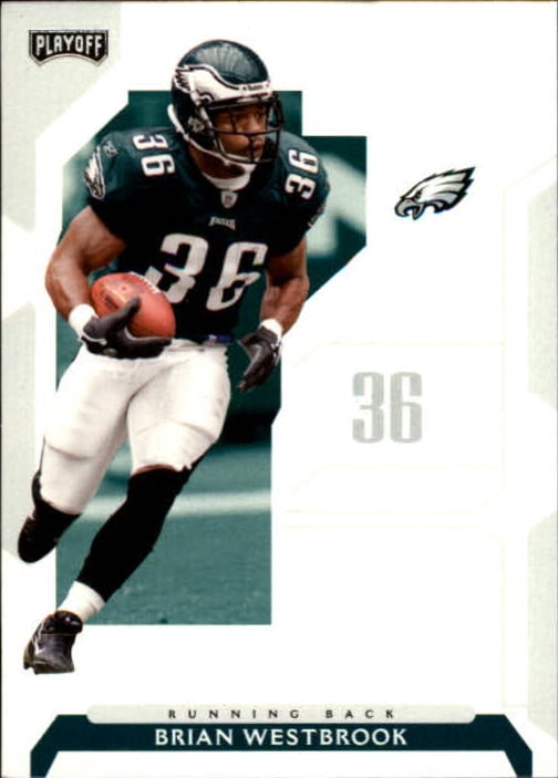 2006 Playoff NFL Playoffs #70 Brian Westbrook NFL Football Trading Card ...