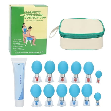 Cupping Set, Help Relieve Fatigue Magnetic Needle Cupping For Massage ...