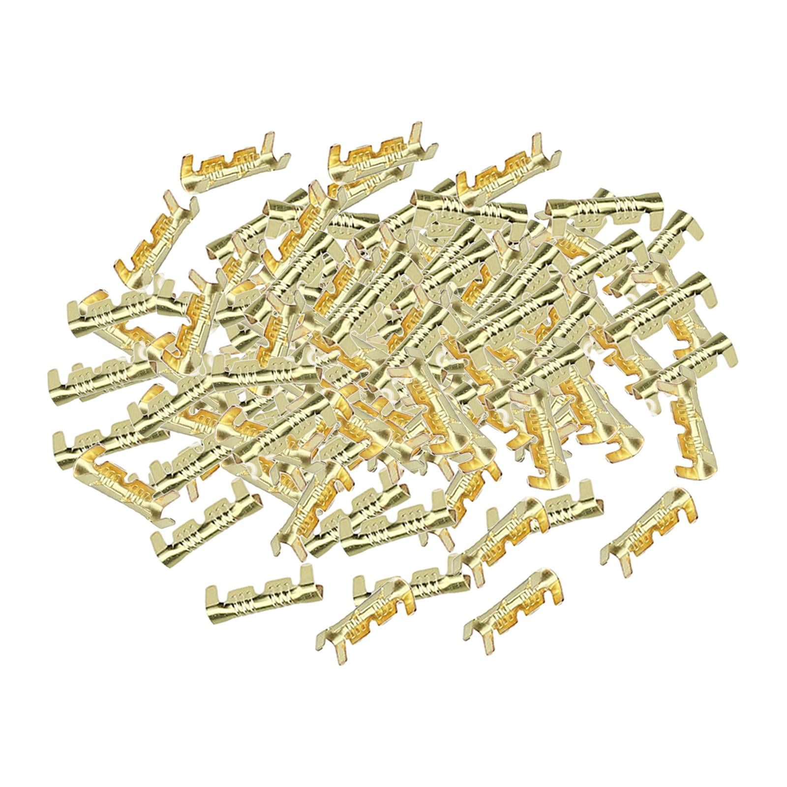 Car Brass Terminals 0.5-1.5mm Square Quick Wiring Connection Wiring ...