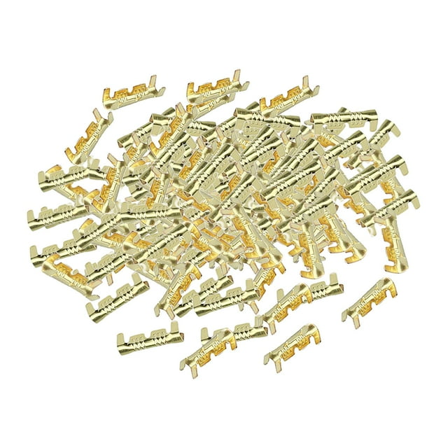 Car Brass Terminals 0.5-1.5mm Square Quick Wiring Connection Wiring ...