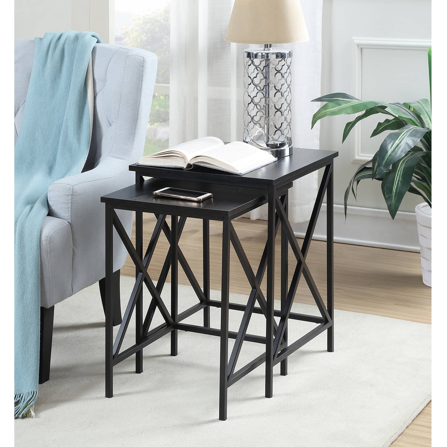 Convenience Concepts Tucson Nesting End Tables - Walmart.com