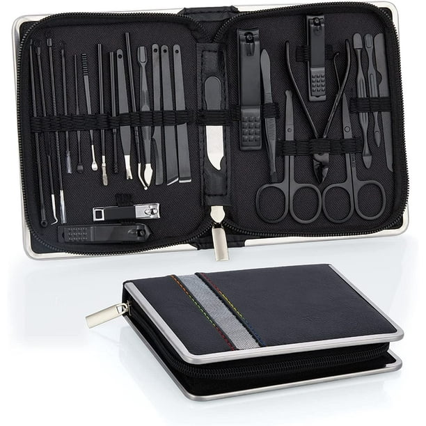 SHENMO Manicure Pedicure Kit, 26 Pieces Professional Manicure Kit, Nail ...