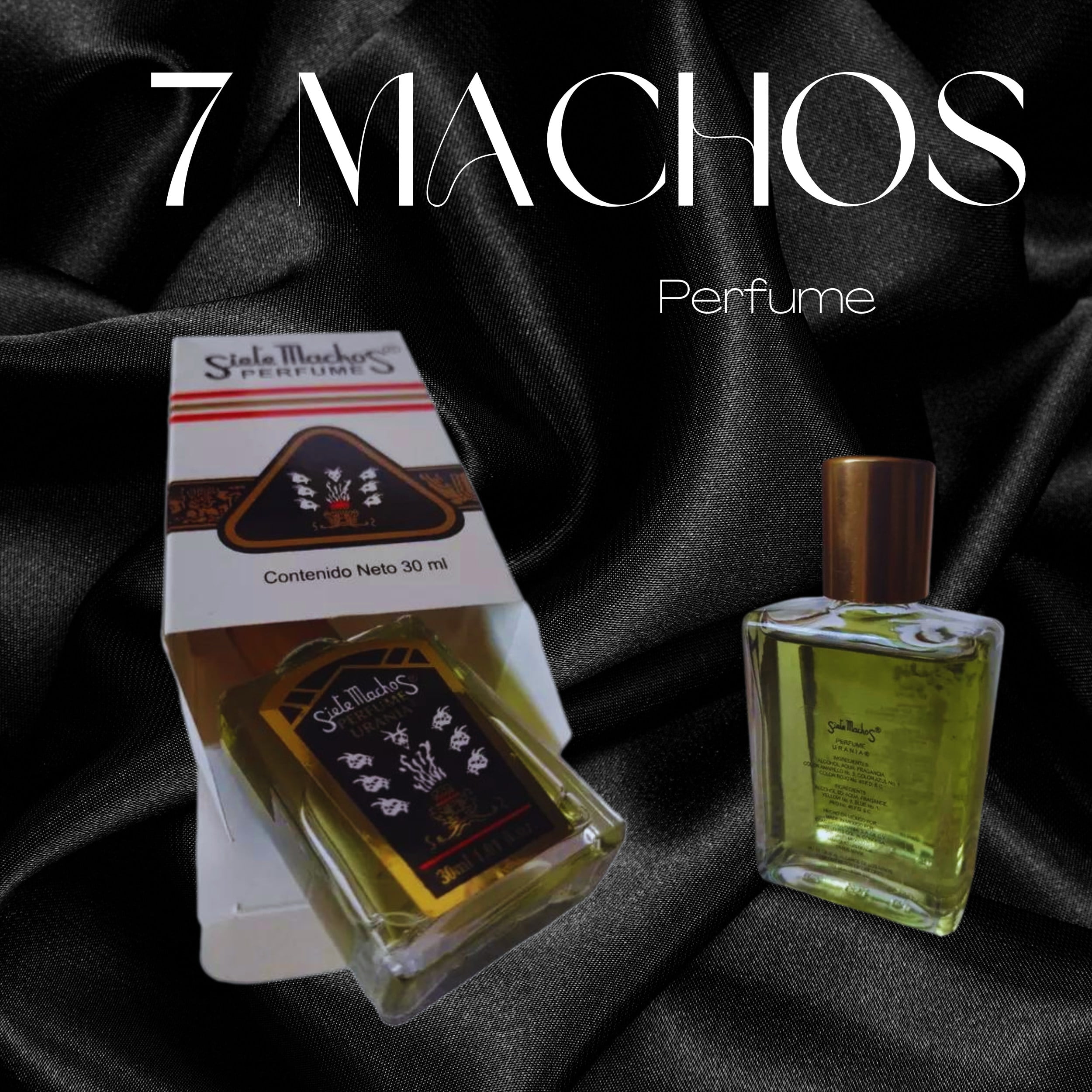 Perfume 7 Machos Urania Original 30 Ml | Walmart en línea