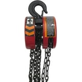 BIG RED Manual Hand Lift Steel Chain Block Hoist with 2 Hooks, 1 Ton ...
