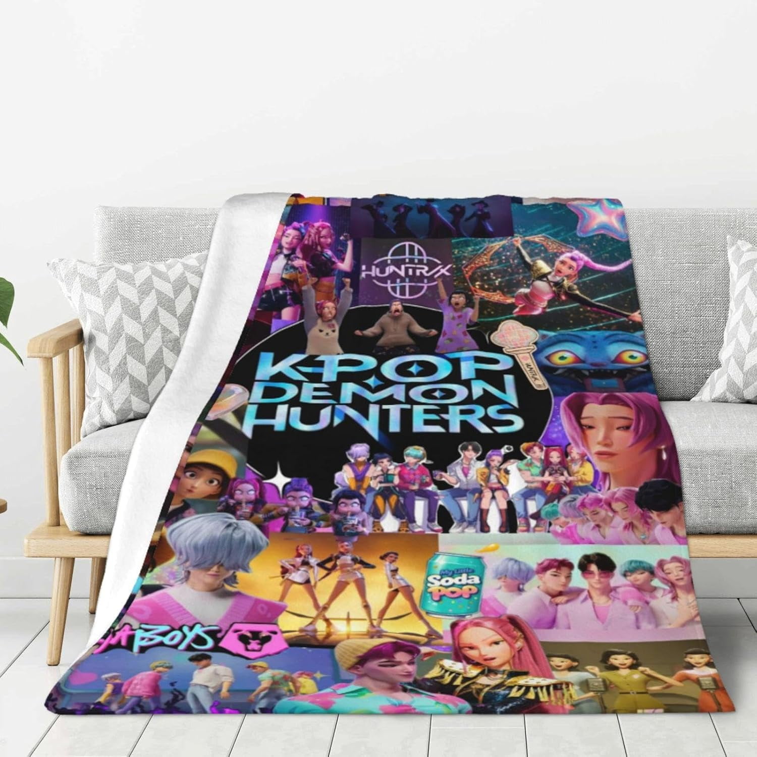 Click here for Walfour Comfortable And Fun K-Pop Blanket A K-Pop... prices