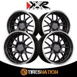 Primax 530D996597 Graphite Machine Lip Rims Wheels, 19 x 9 & 5-4.5 in ...