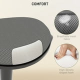 HOMCOM Mesh Ergonomic Wobble Stool for Standing Desks, with Rocking ...