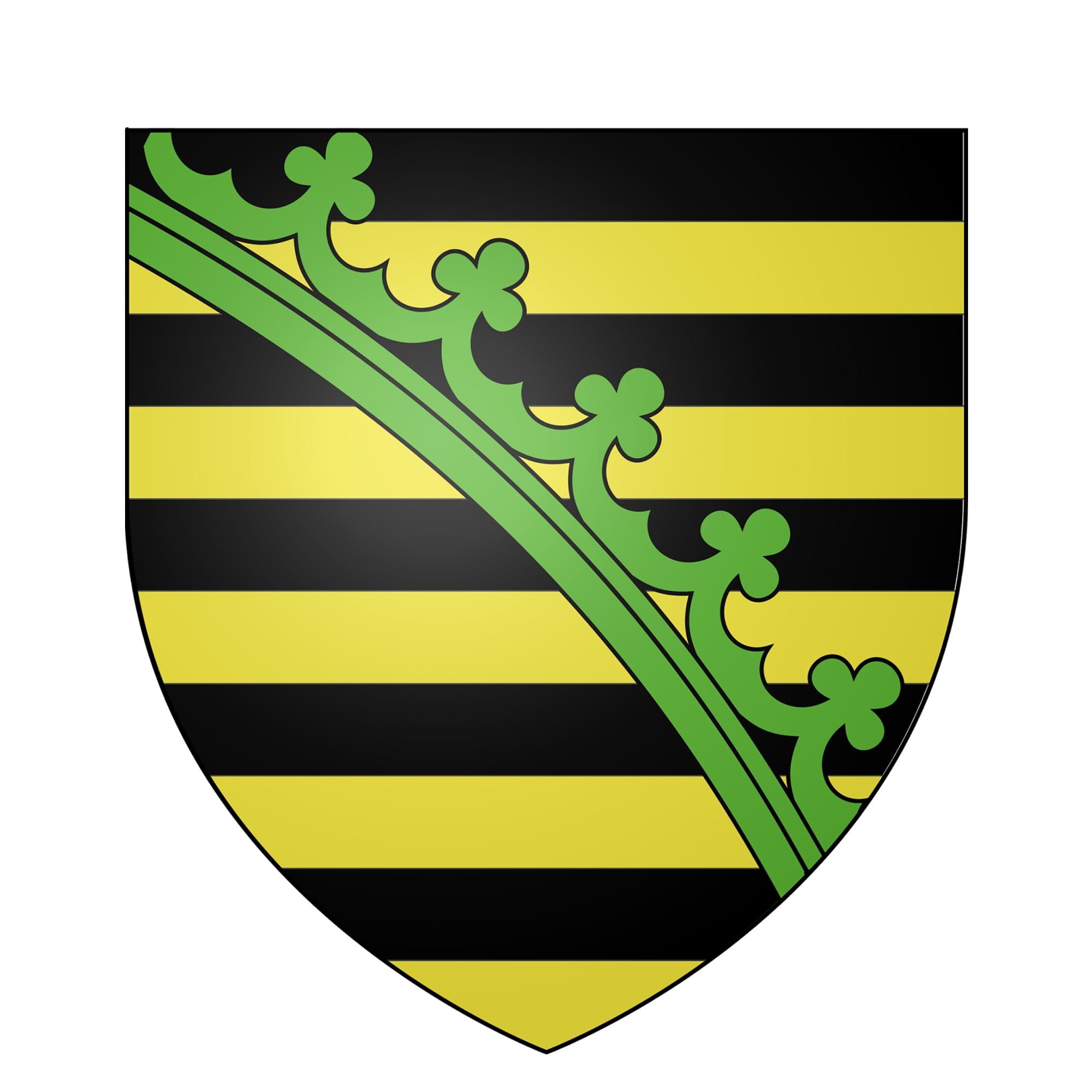 Duchy of Saxony Medieval Coat of Arms Decorative Car Truck Window ...