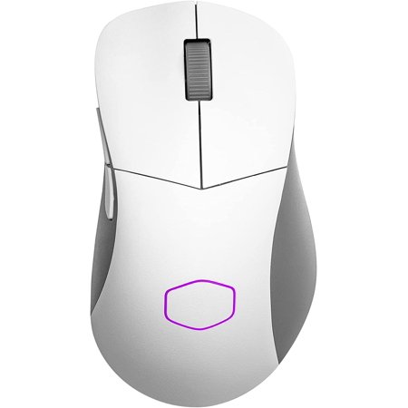 MM731 White Gaming Mouse with Adjustable 19,000 DPI, 2.4GHz and ...
