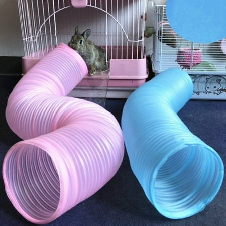 3.28ft Pet Tunnel Creative Lovely Plastic Rabbit Tunnel Pet Toy for ...