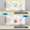 20ft Outside Vinyl Corner Trim Peel and Stick for Tile and Wall Edges ...
