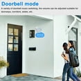 Business Door Entry Chime Wireless Pir Motion Sensor Detector For Home ...