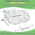 8 inch Square Air Fryer Rack, Air Fryer Basket Stainless Steel ...