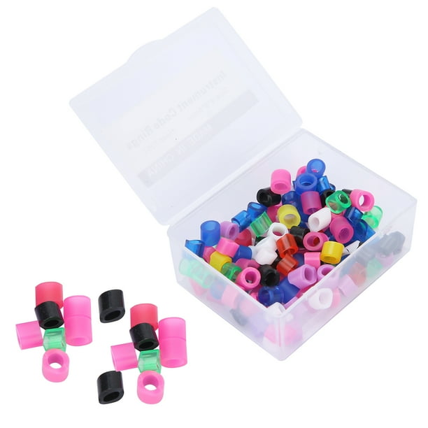 Silicone Color Code Rings,100pcs Dental Color Code Color Code Band ...