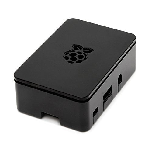 Raspberry Pi Case Premium High Quality (Black) fits Raspberry Pi 3 ...