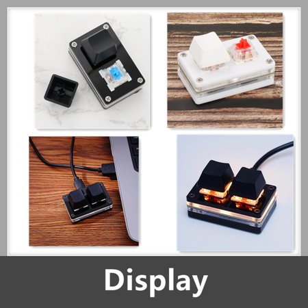 Baohd 2-Key Mechanical Gaming Keypad Hot 2-key Keyboard Hot Keyboard ...