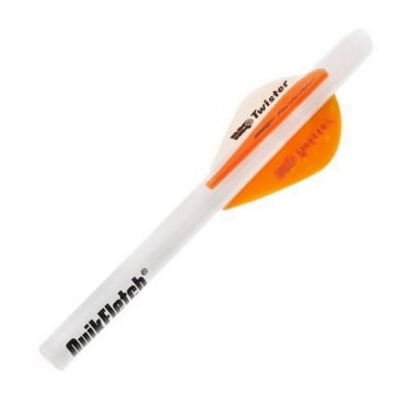NAP Quikfletch 3in Hellfire Std, 6 Pack White/Green/Green - Walmart.com