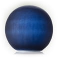 Alpine Corporation 7" Textured Glass Light up Gazing Ball, Blue ...
