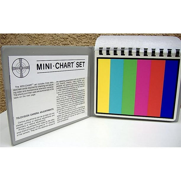 Accu-Chart MCS-1 Test Chart - 5.25 x 6.5 in. - Set of 3 - Walmart.com