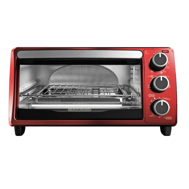 Horno Tostador Black & Decker 4 Rebanadas EvenToast TO1303RB | Bodega ...