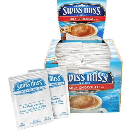 Swiss Miss Milk Chocolate Hot Cocoa Mix, 0.73 packets, 50 count ...