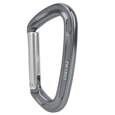 Rock Climbing Lock, Aerospace Aluminum D Shape Screw Lock High Safe ...