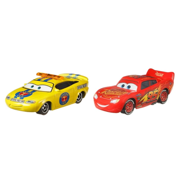 Disney/Pixar Cars Charlie Checker and Lightning McQueen 2-Pack ...