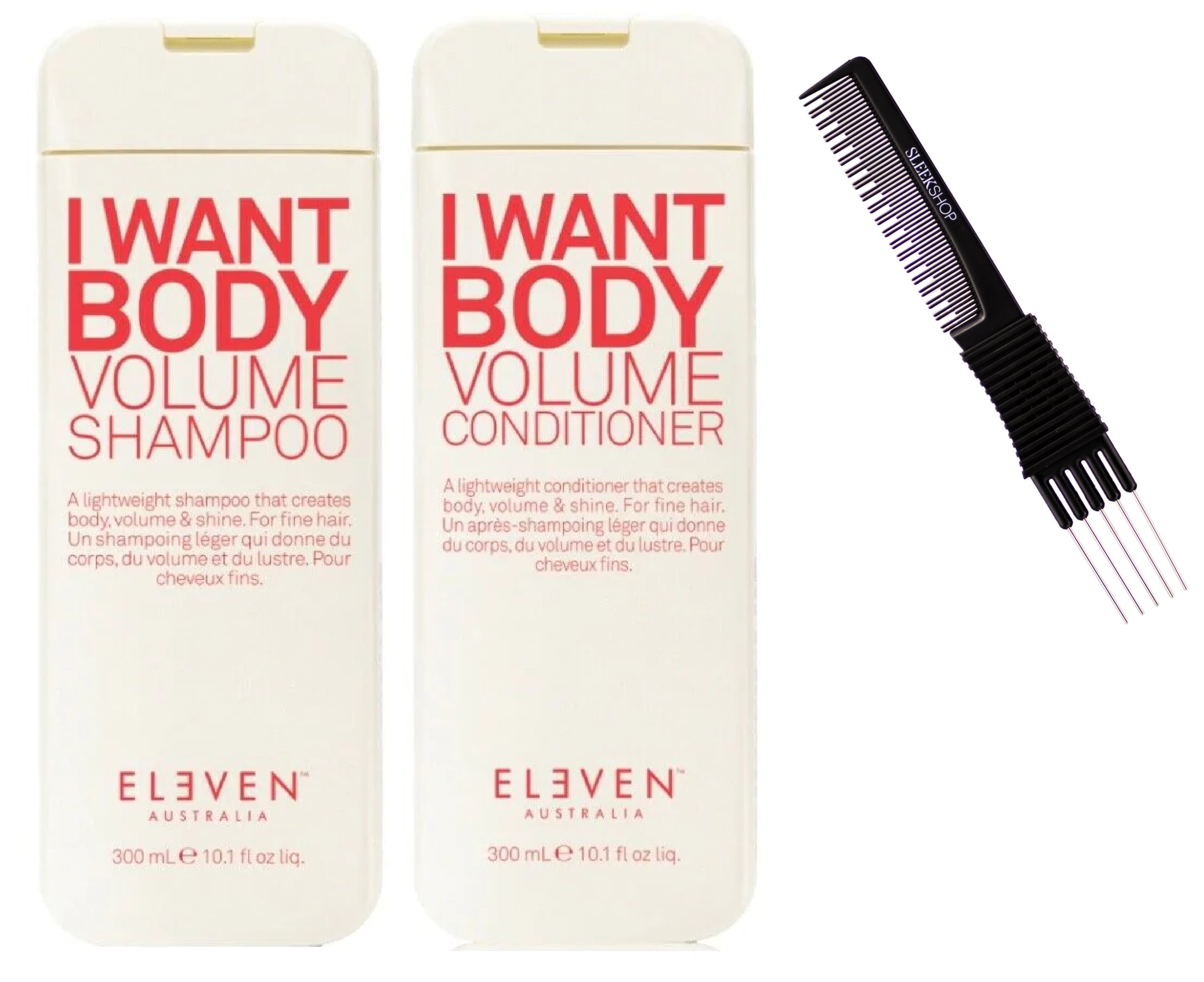 Eleven Australia I WANT BODY VOLUME Shampoo (10.1 oz) & Conditioner (10 ...
